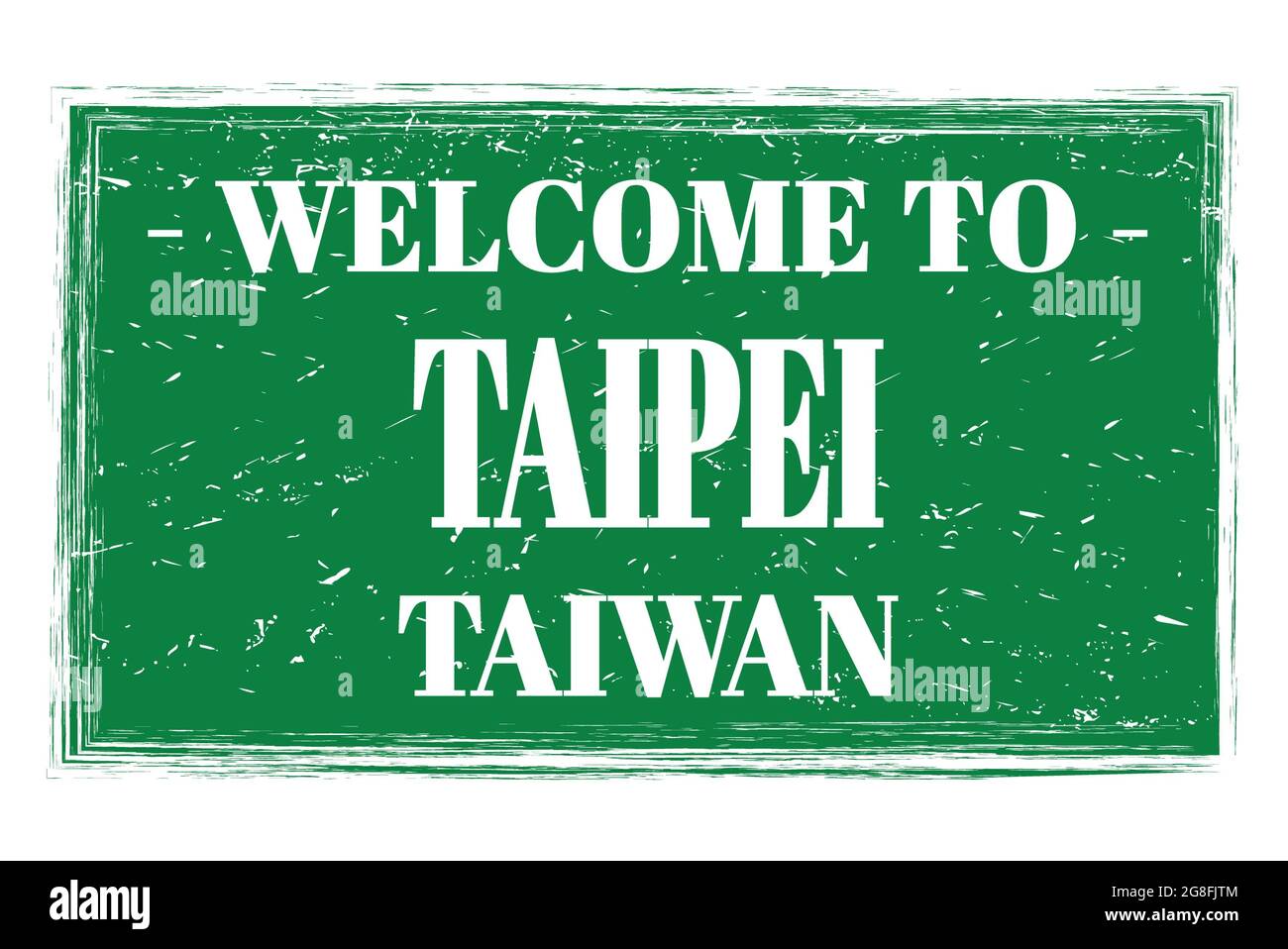 Welcome to taiwan Cut Out Stock Images & Pictures - Alamy