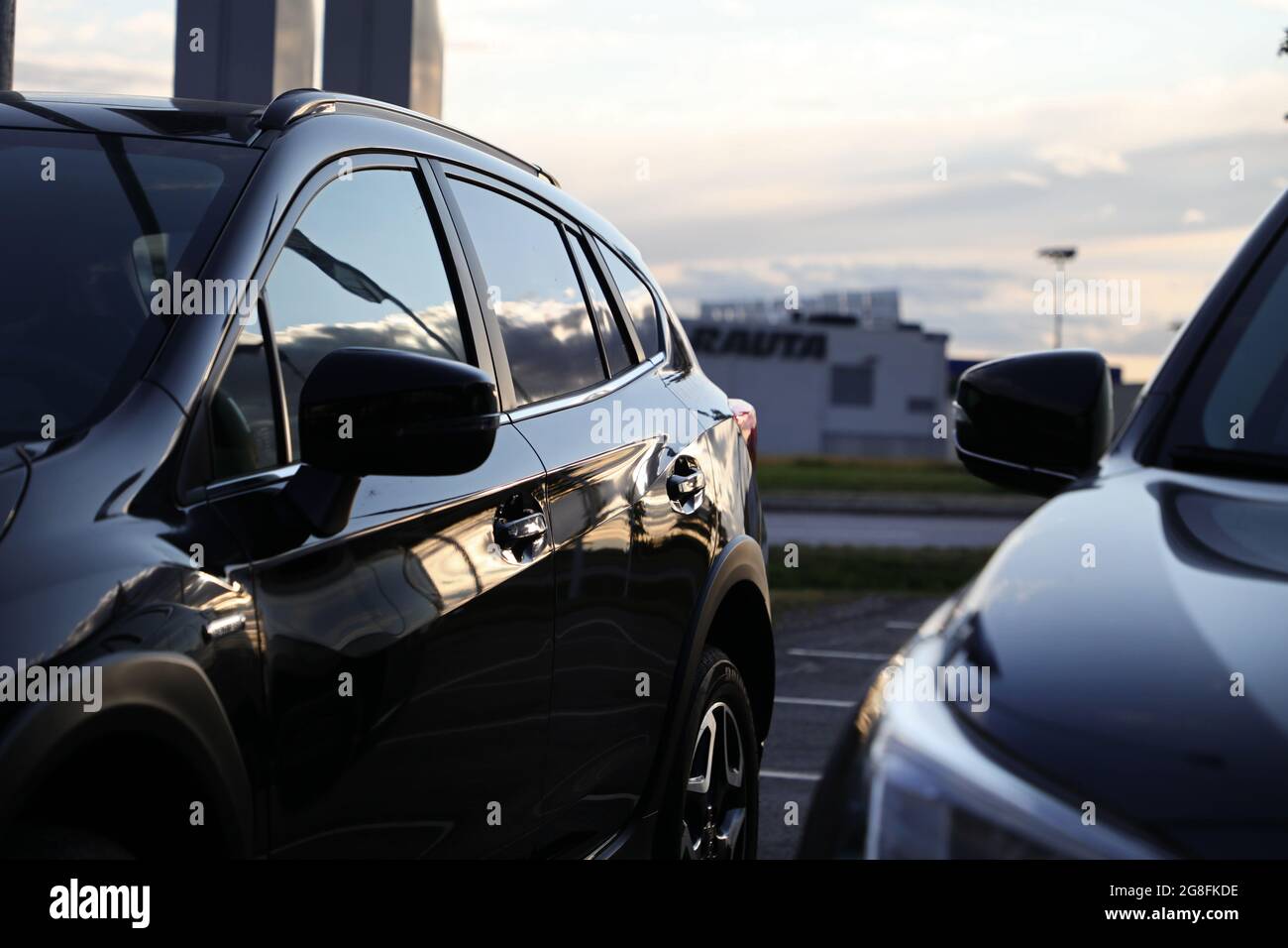 Subaru car dealership Stock Photo - Alamy