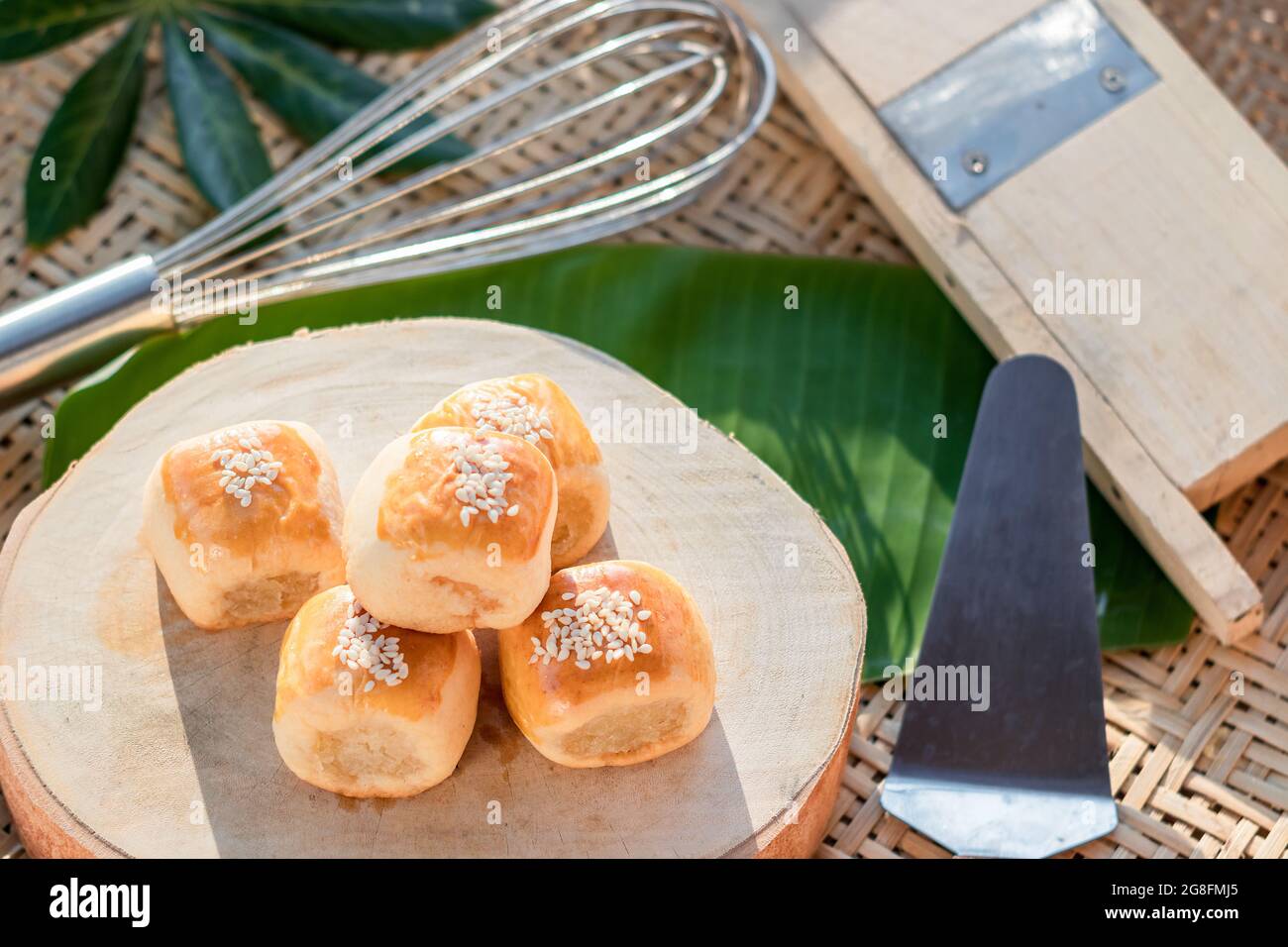 Close-up Chinese Pastry in natural background Stock Photo - Alamy
