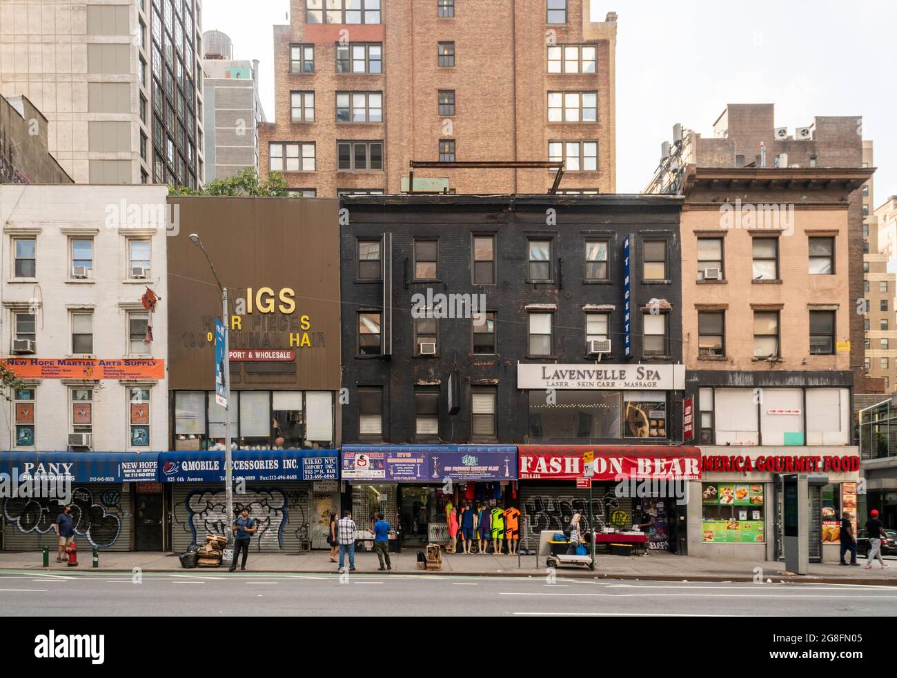 Smaller buildings ripe for development in Midtown Manhattan in New York ...