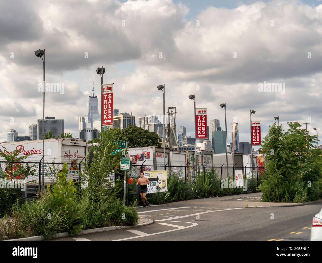 Truck showroom hi-res stock photography and images - Alamy