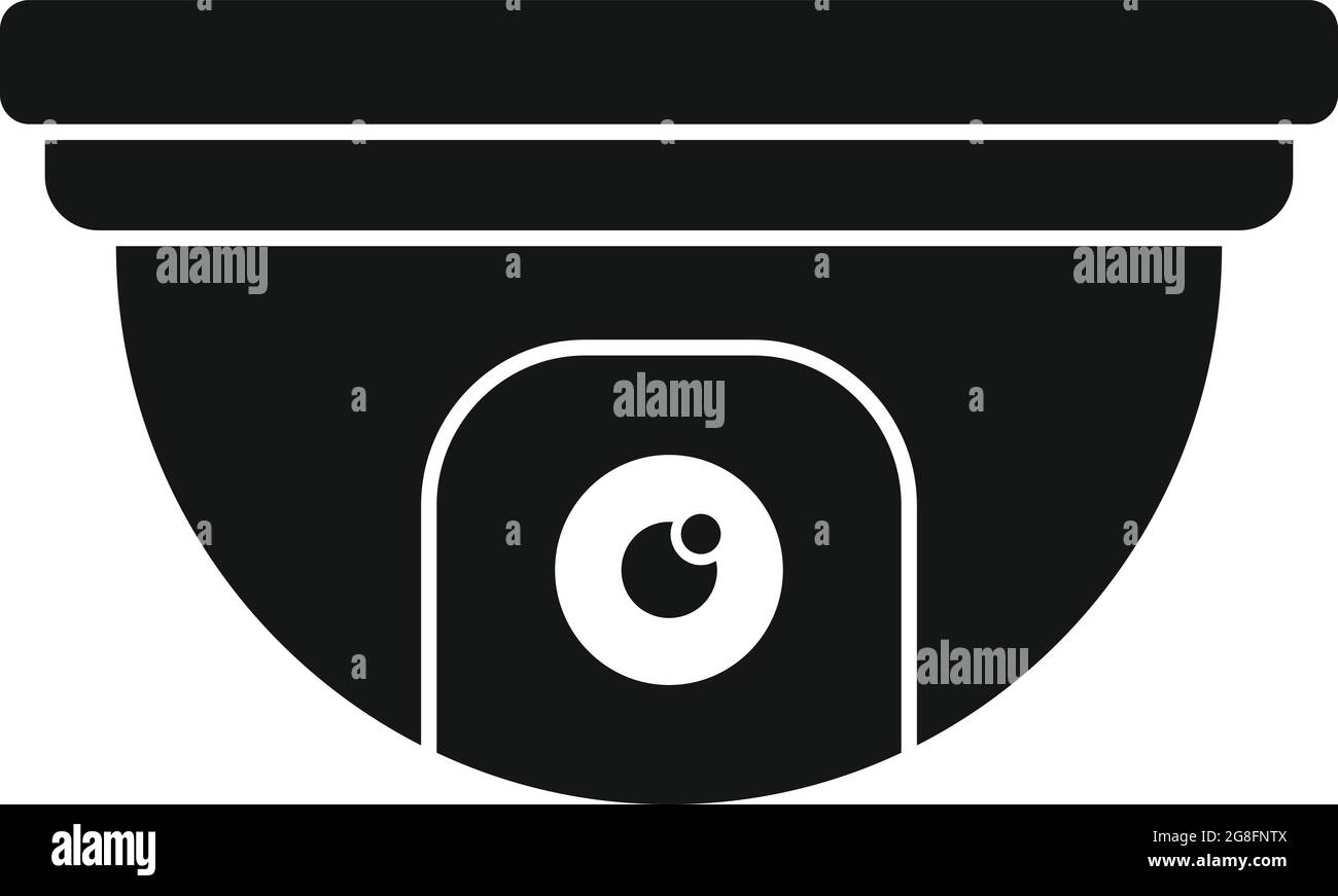 Indoor security camera icon simple vector. Movie camcorder. Security ...