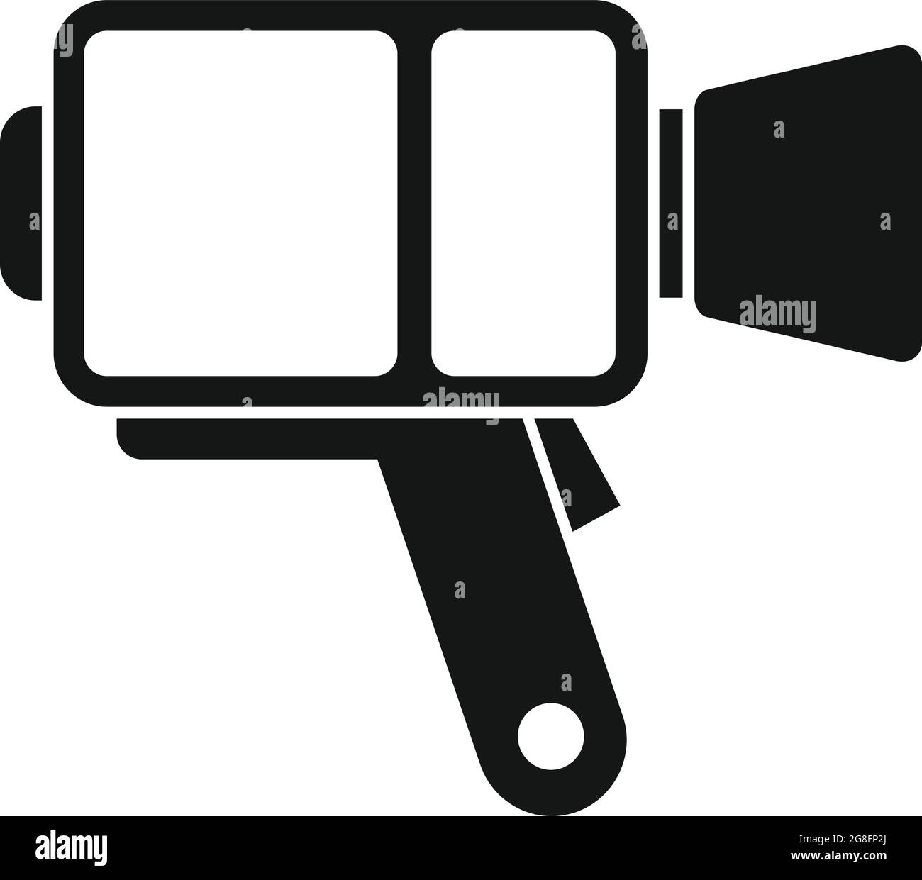 Simple broadcast frame Black and White Stock Photos & Images - Alamy