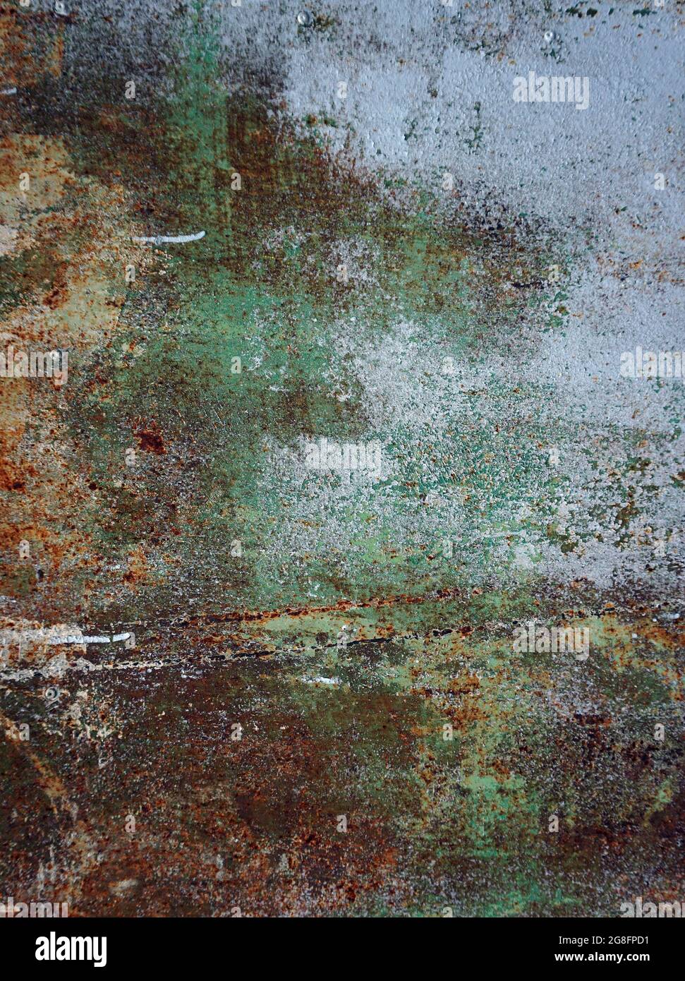 The surface of the steel plate is rusted , corrosion, weathered ...