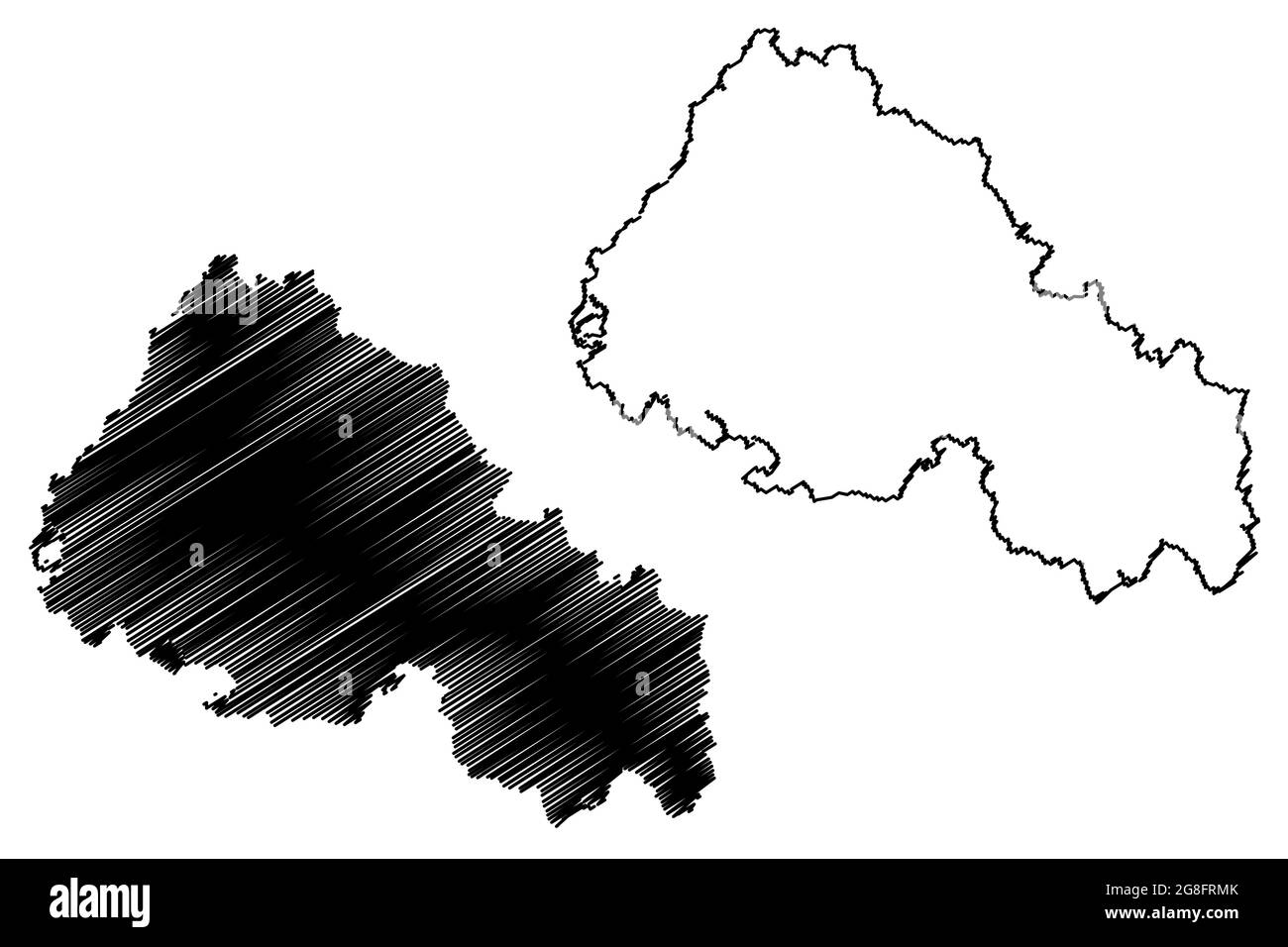 Rhon grabfeld district Stock Vector Images - Alamy