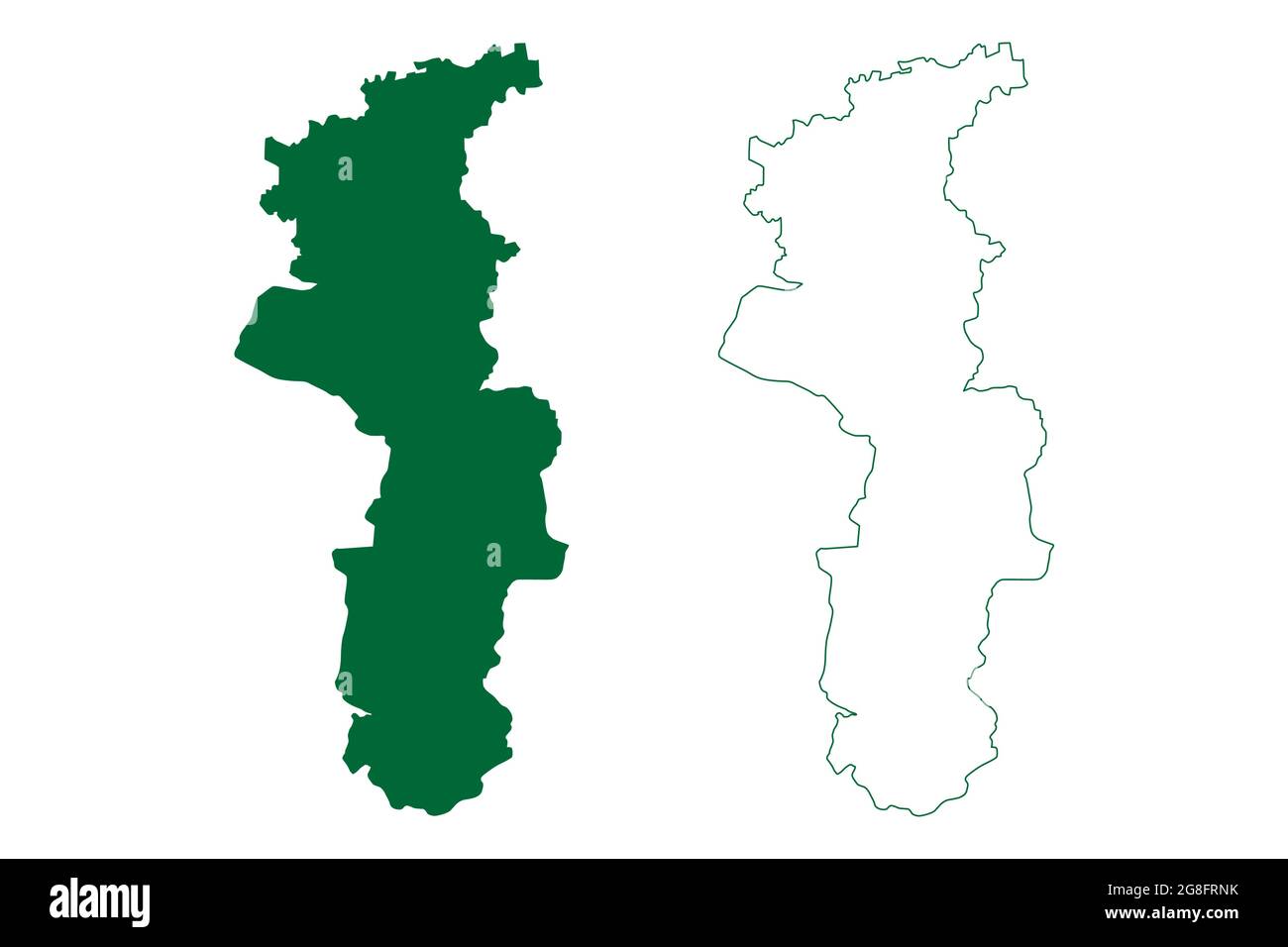 Coimbatore map hi-res stock photography and images - Alamy