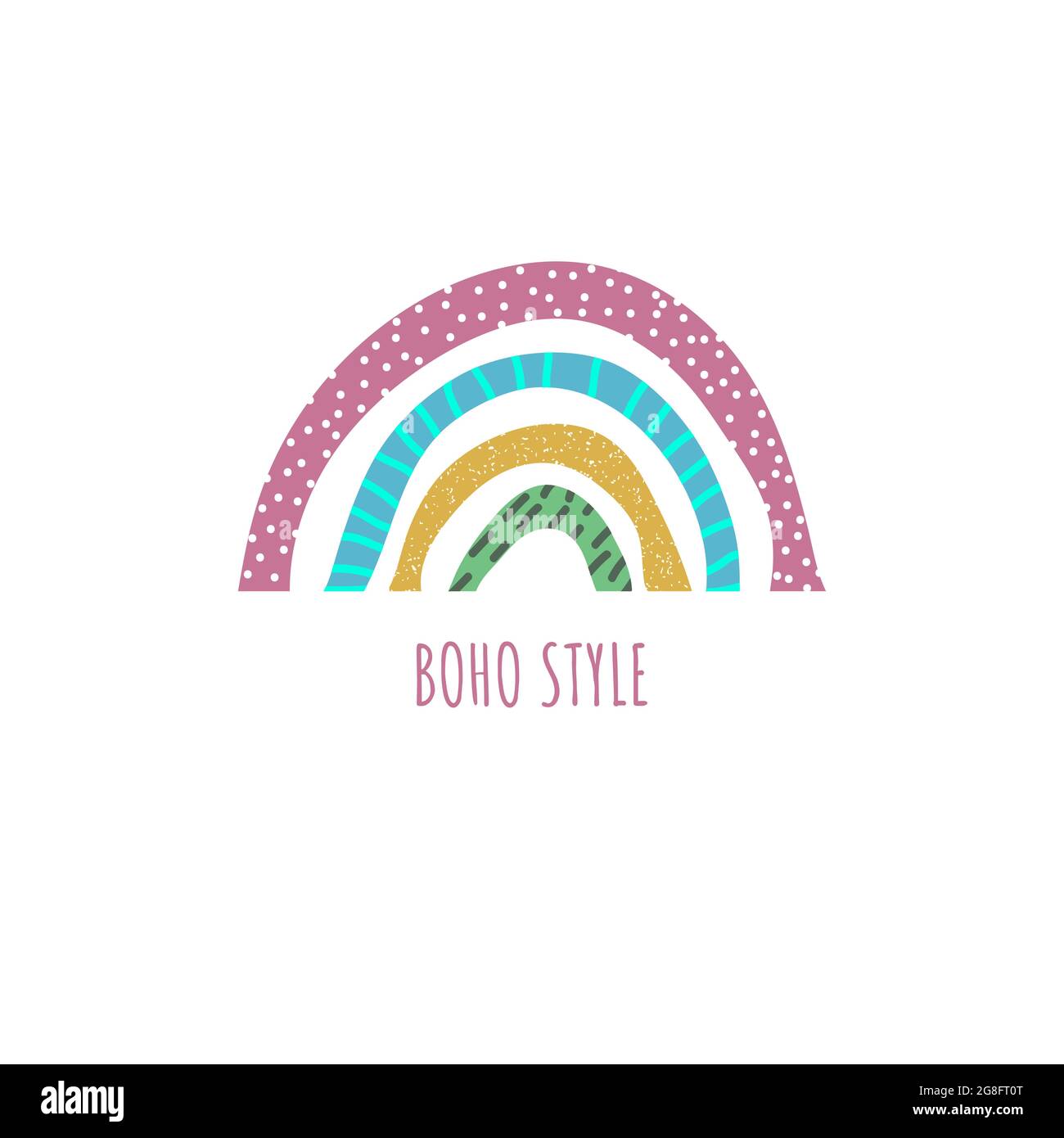 Boho girl graphic Cut Out Stock Images & Pictures - Alamy