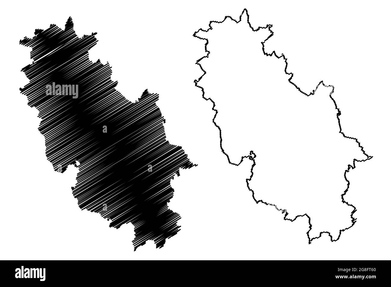Rotenburg district (Federal Republic of Germany, rural district, State ...