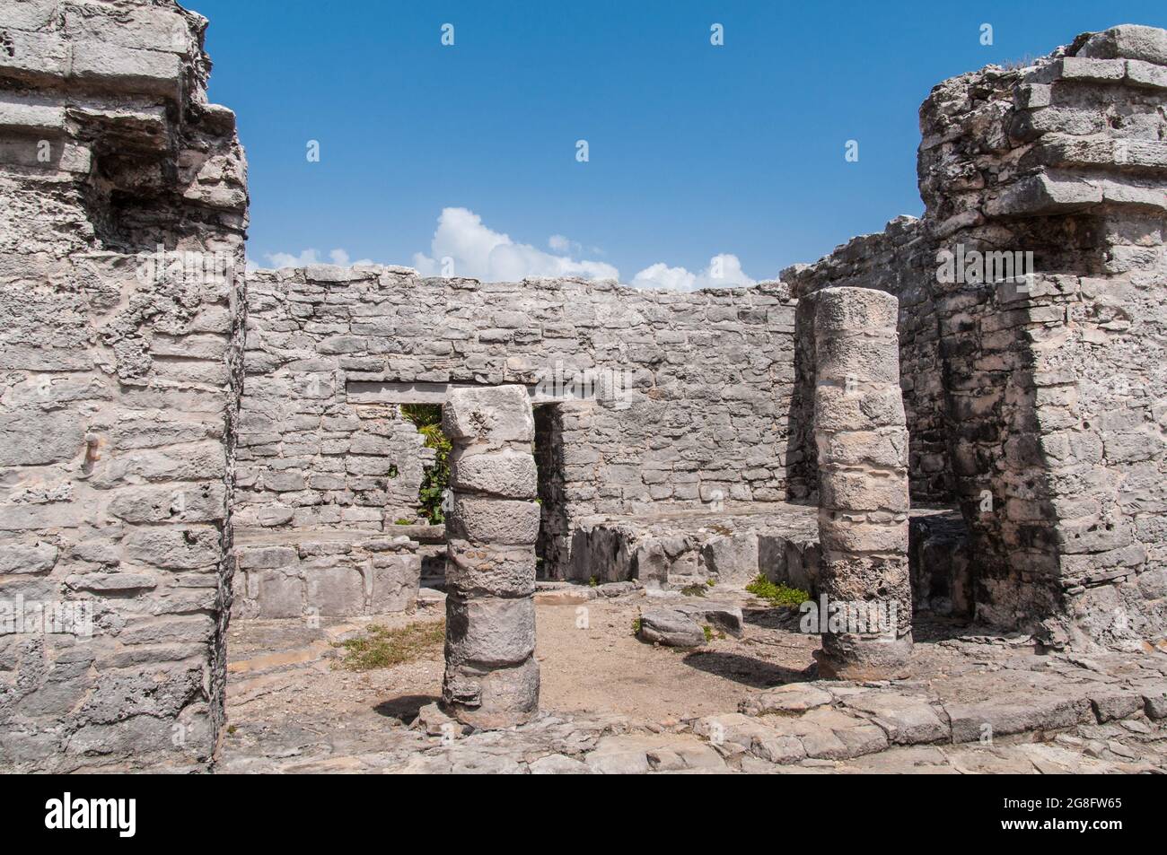 TULUM, MEXICO - May 08, 2017: Ancient ruins of Tulum Archaeological ...
