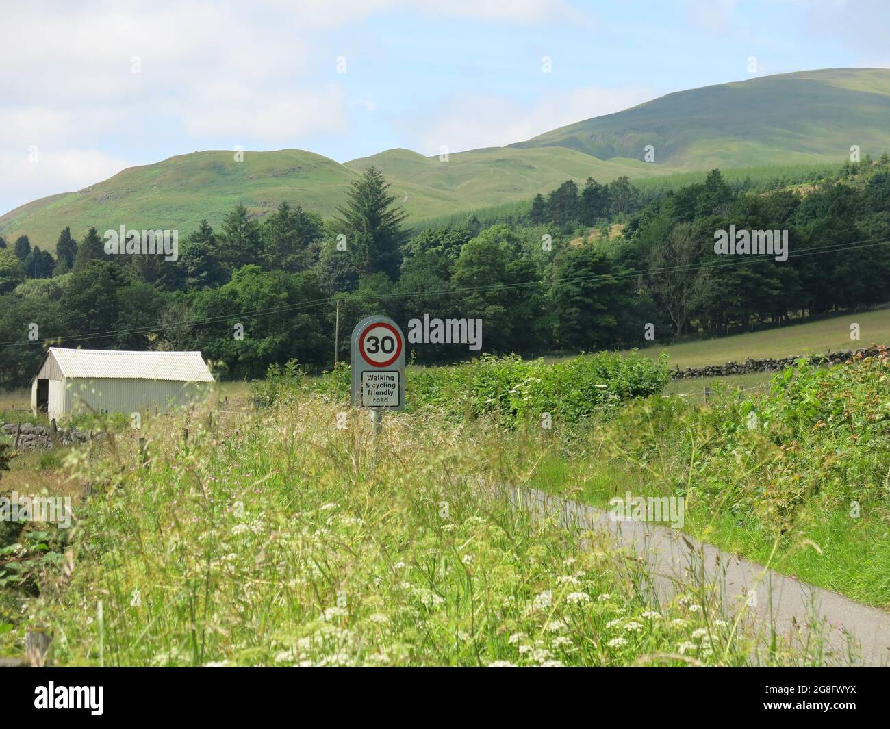 Scottish scenery at its best: the Ochil Hills in Clackmannanshire with ...