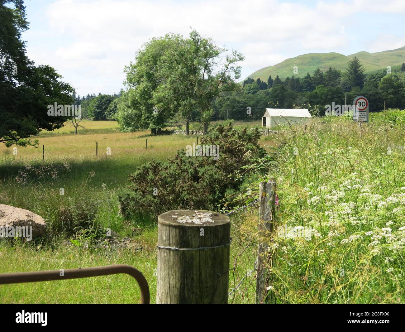 Scottish scenery at its best: the Ochil Hills in Clackmannanshire with ...
