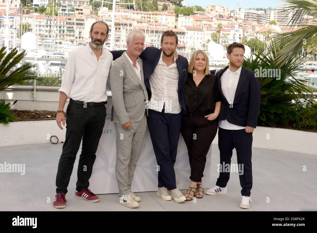 July 17, 2021, CANNES, France: Alexandre Gavras, Jani Thiltges, LeÃ¯la ...