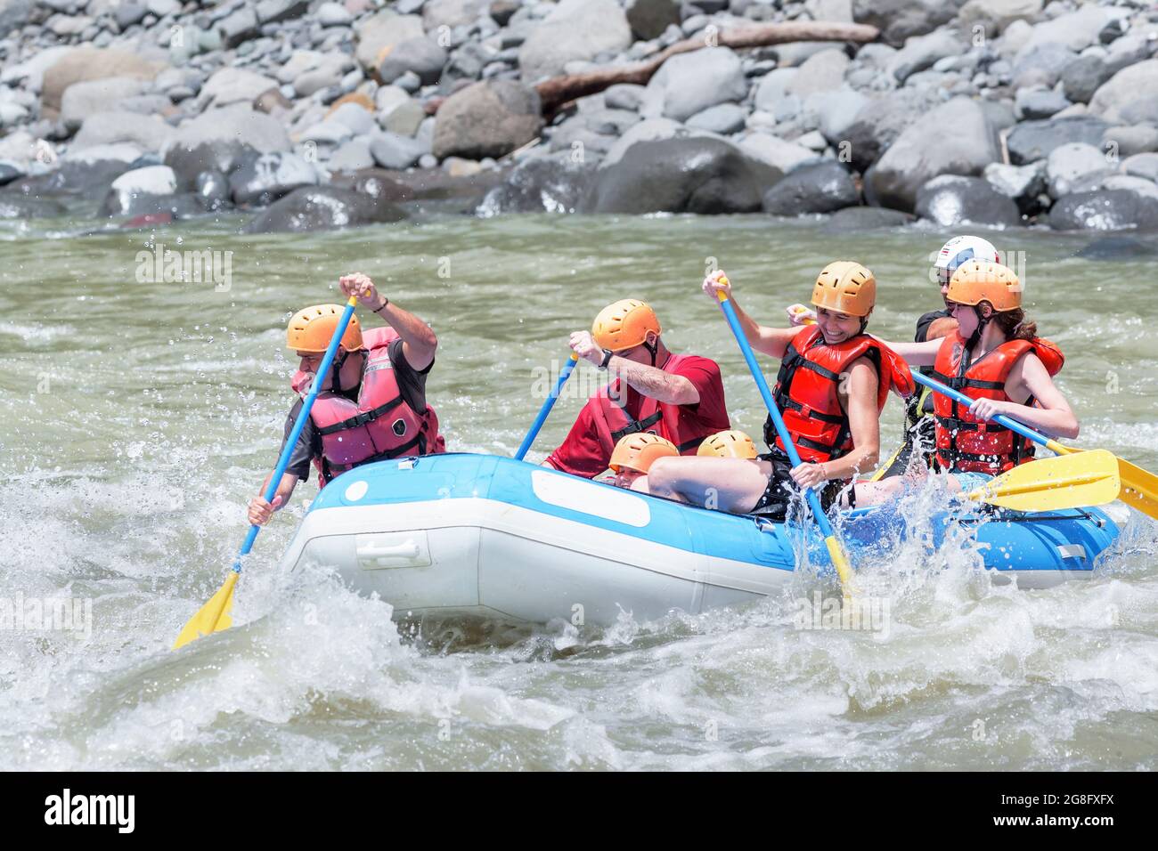 Whitewater rafting helmet hi-res stock photography and images - Alamy