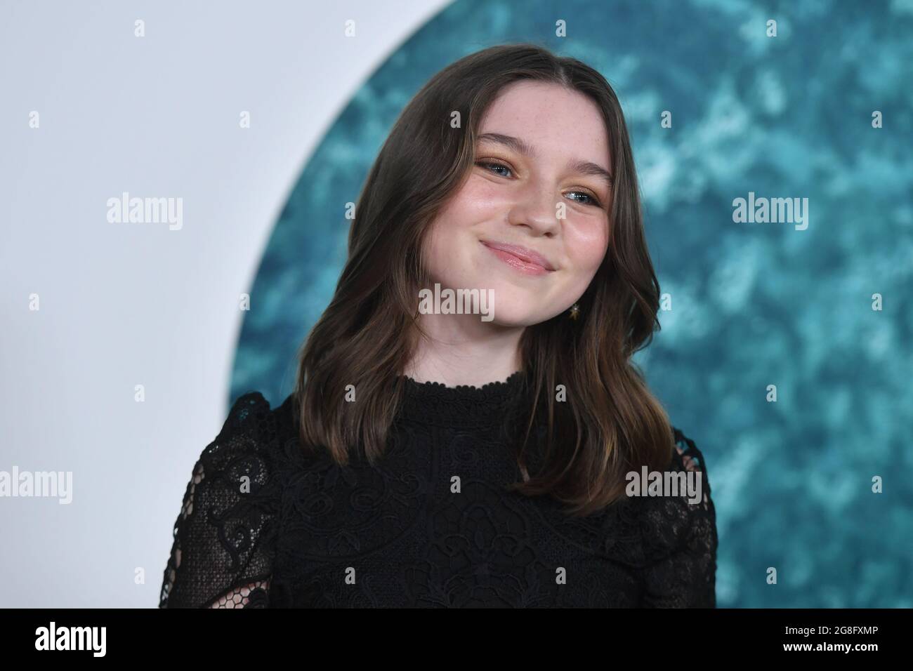Alexa Swinton Attends The Premiere Of Old At Jazz At Lincoln Center On July 19 2021 In New