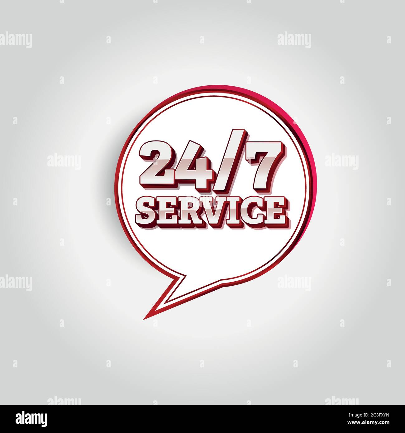 24 Hours a day service icon symbol vector Stock Vector Image & Art - Alamy