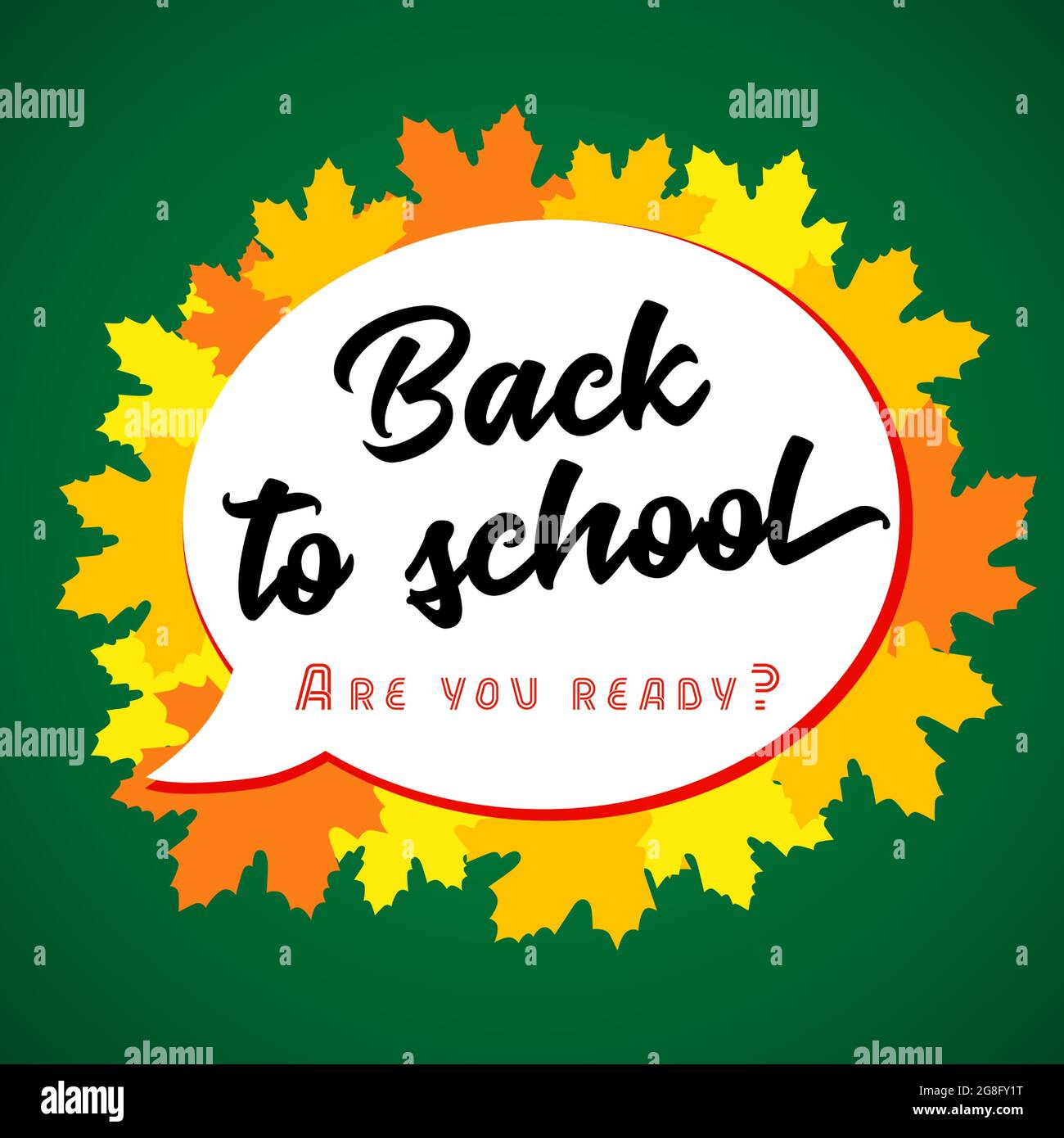 Autumn concept yellow notebook Stock Vector Images - Alamy