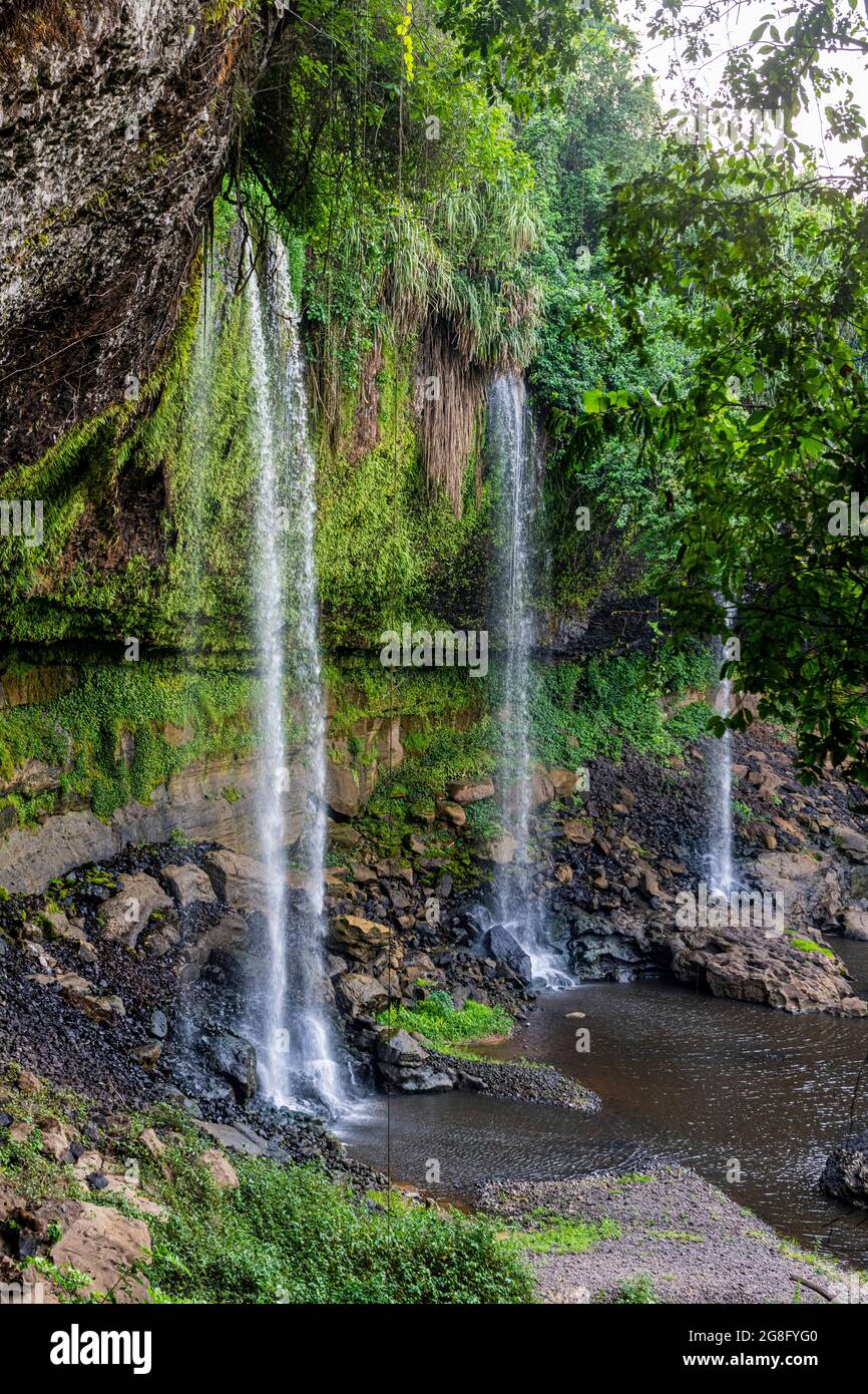 Agbokim waterfall, Ikom, Nigeria, West Africa, Africa Stock Photo - Alamy