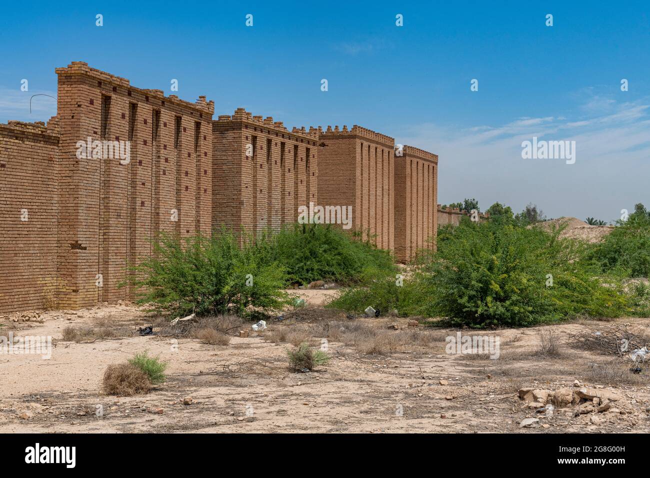 Ziggurat of Dur-Kurigalzu, Iraq, Middle East Stock Photo - Alamy