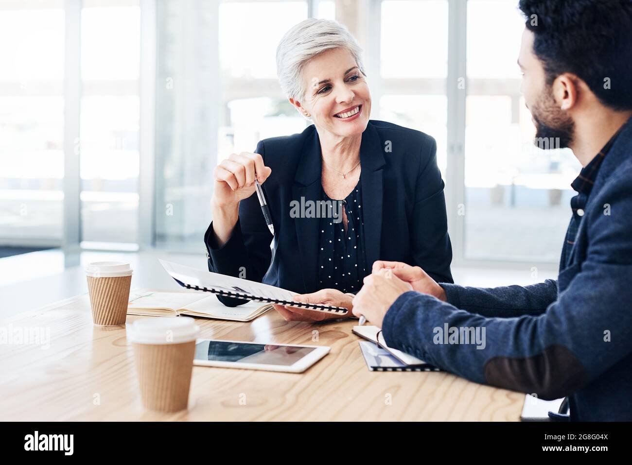 You always come up with bright ideas Stock Photo - Alamy