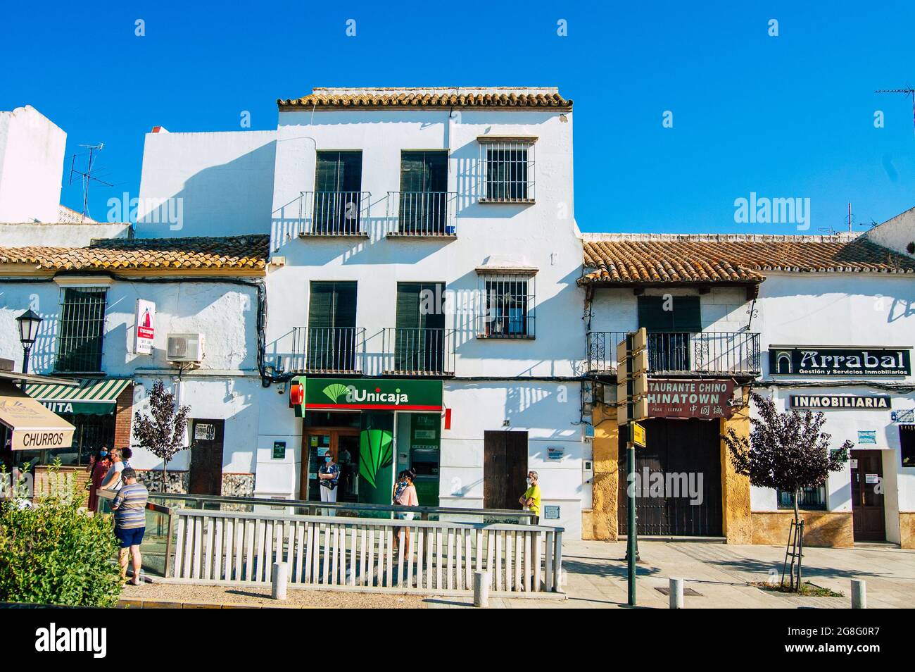 Carmona Spain July 18, 2021 Urban landscape of Carmona called The ...