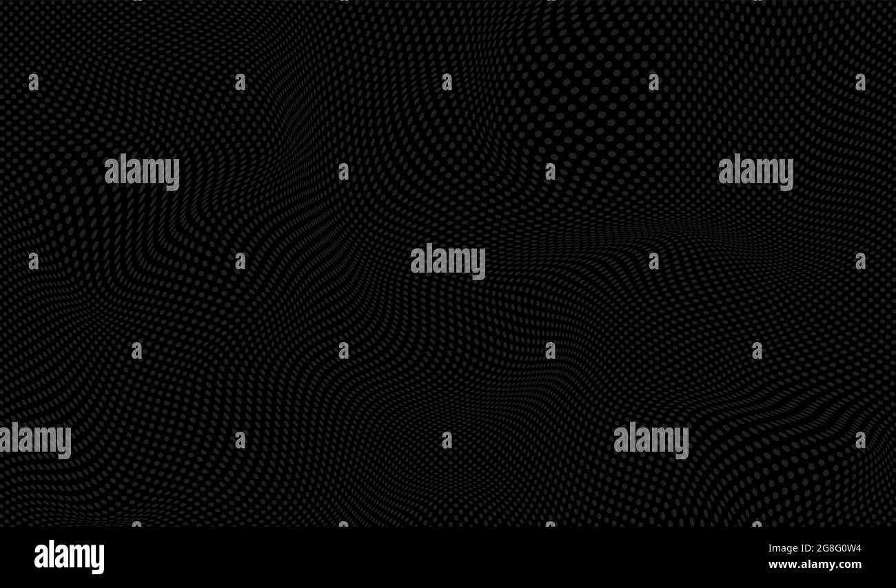 Geometric surface, landscape. Background with distorted surface. Banner ...