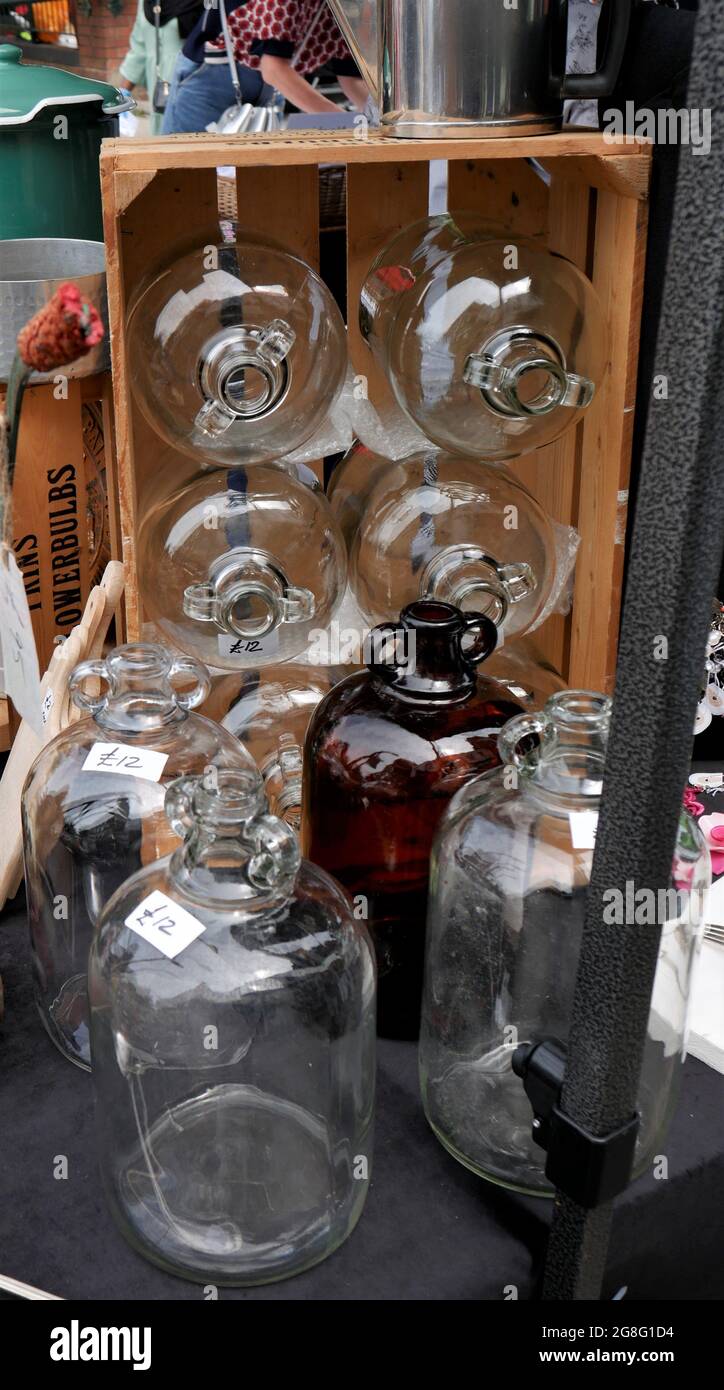 Demijohn beer hi-res stock photography and images - Alamy