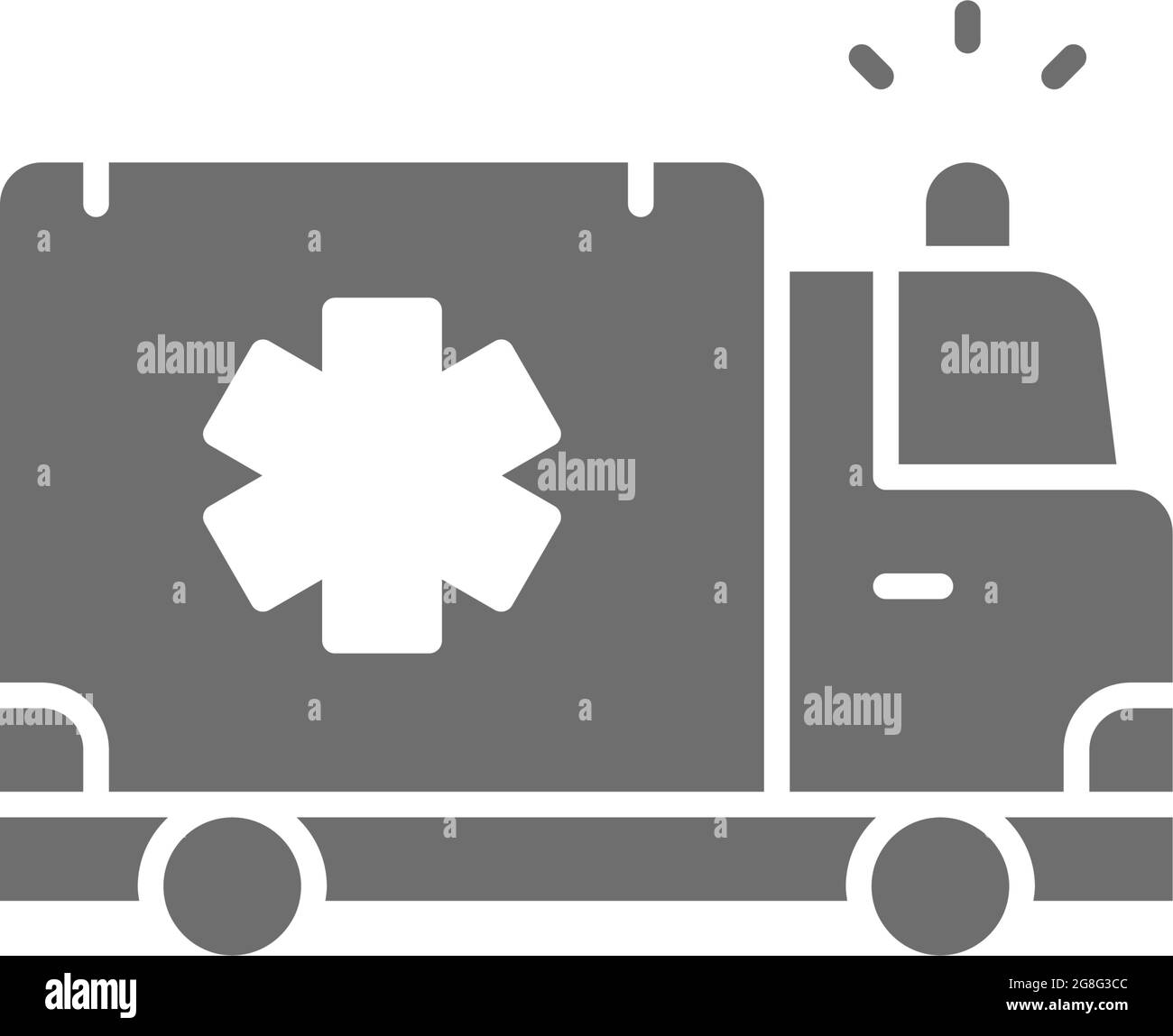 Emergency treatment van Black and White Stock Photos & Images - Alamy