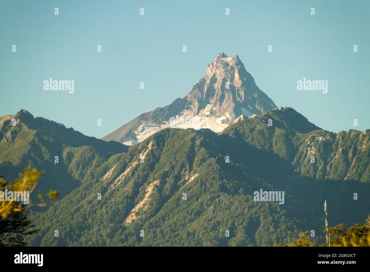 Top volcano osorno clouds hi-res stock photography and images - Alamy