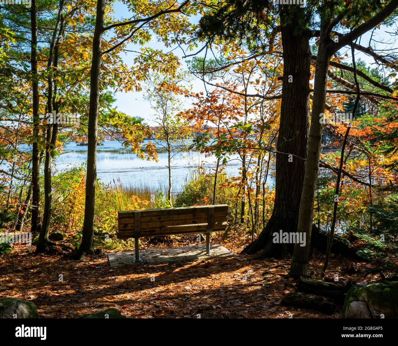 Second bench lake hi-res stock photography and images - Alamy
