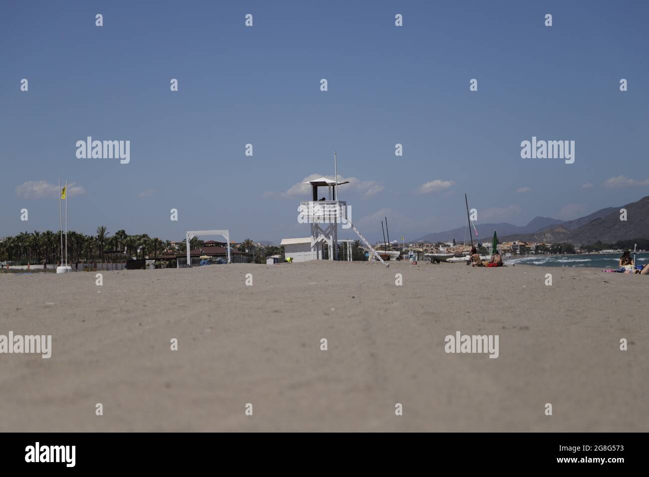 Vera Playa, beach in Almeria Spain Stock Photo - Alamy