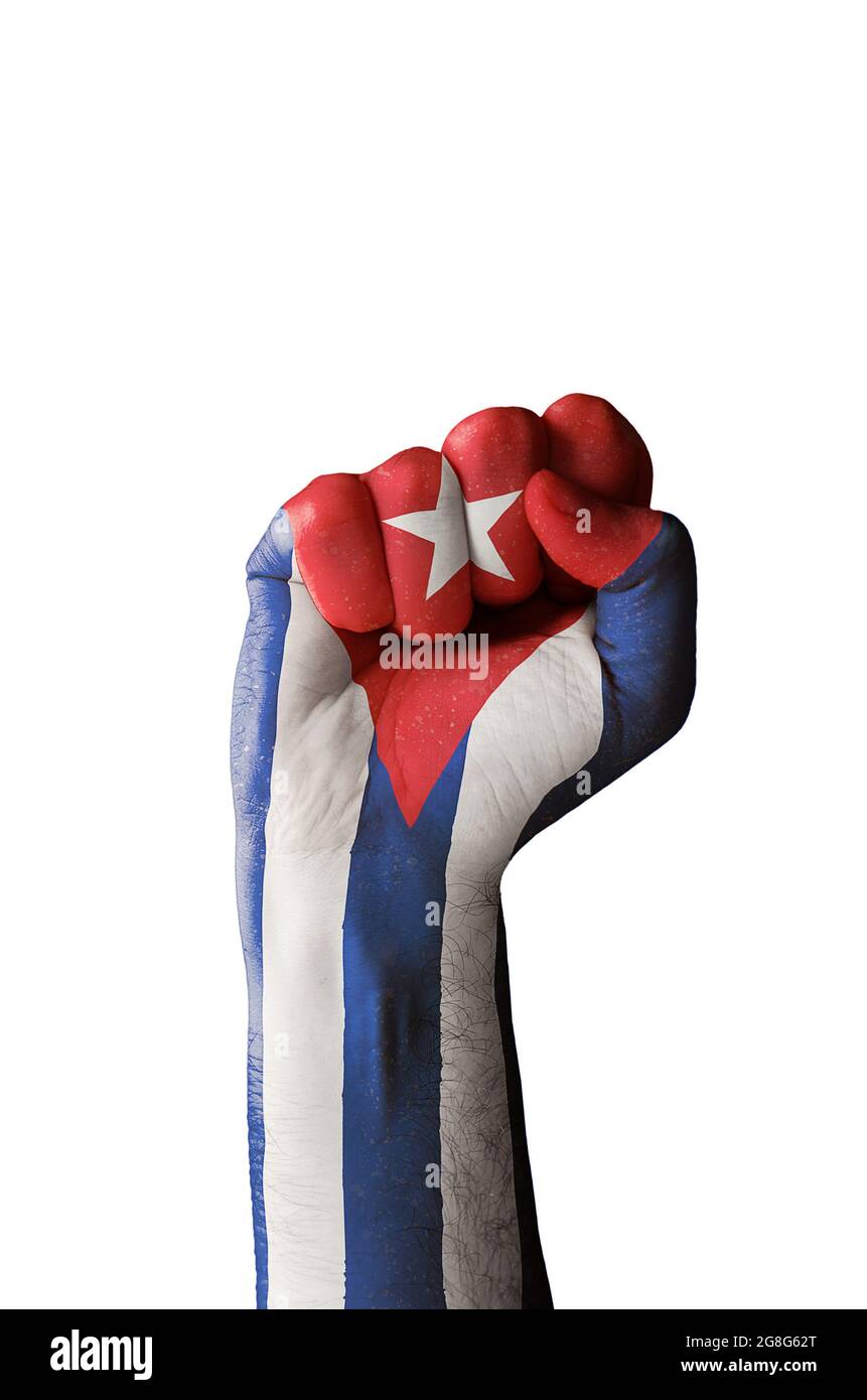 Raised fist hi-res stock photography and images - Alamy