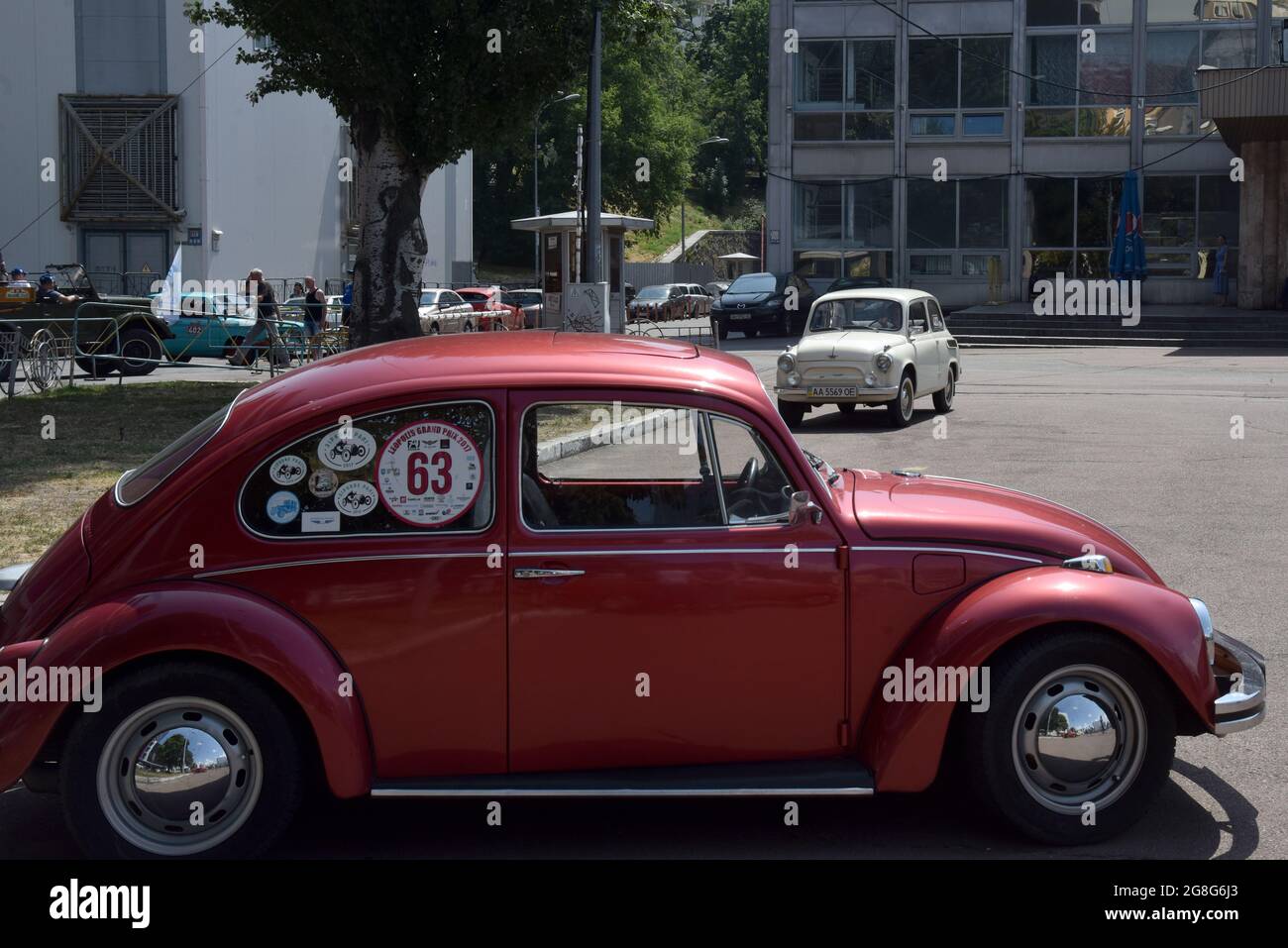 Non Exclusive: KYIV, UKRAINE - JULY 17, 2021 - The show of the 1960 ...