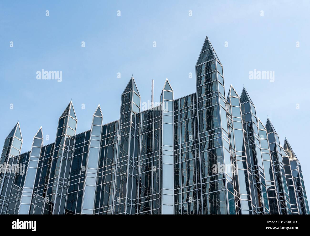 Pittsburgh, PA - 5 July 2021: Modern architecture in PPG Place in ...