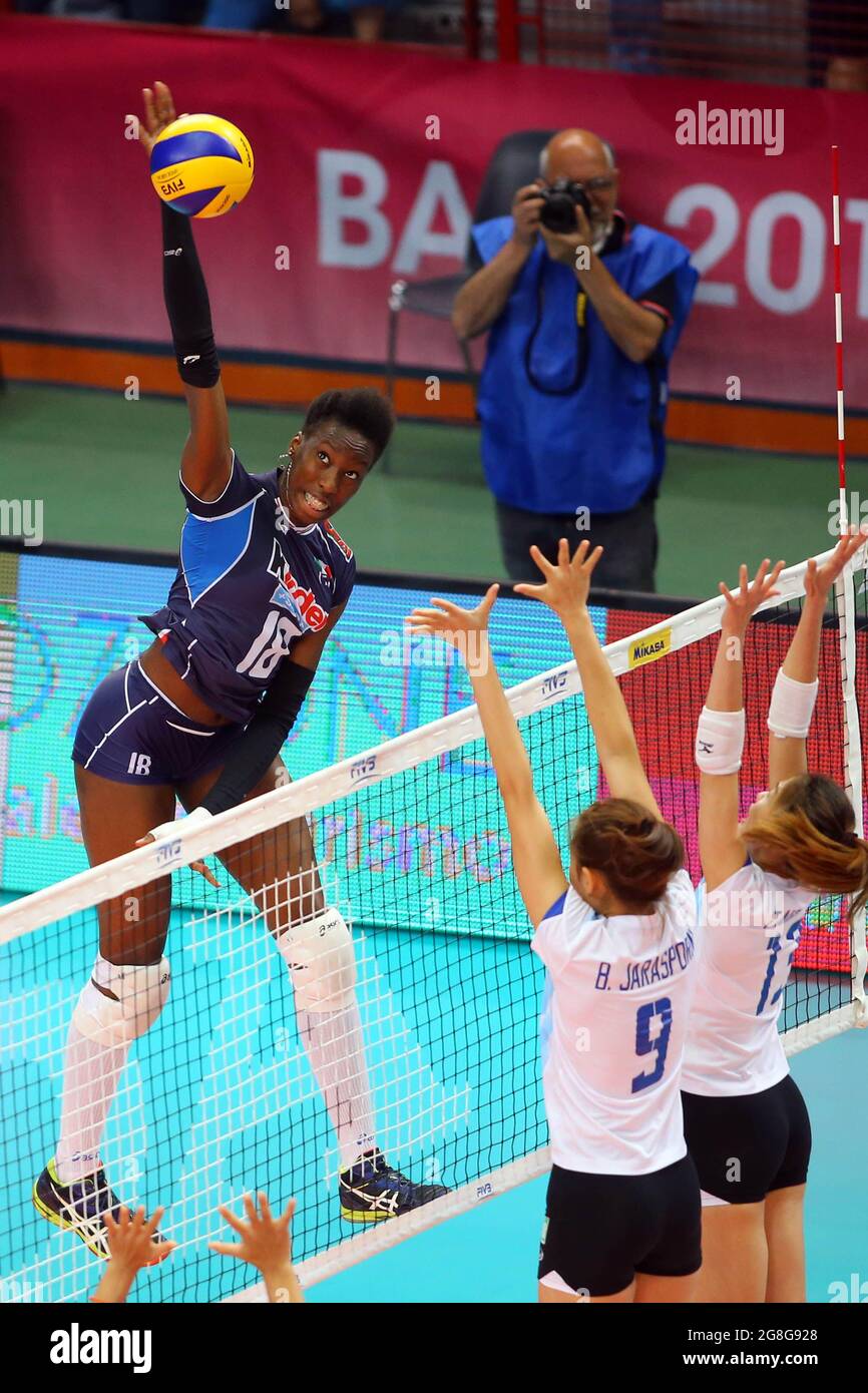 Paola Egonu Team Italy and Imoco Volley Conegliano volleyball player ...