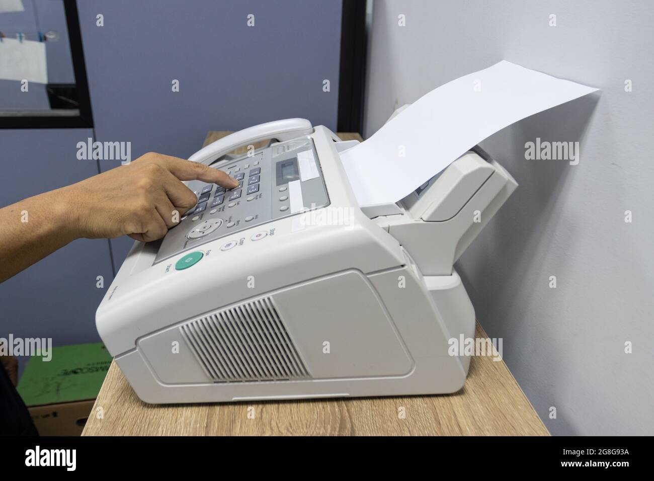 Facsimile transmission hi-res stock photography and images - Alamy