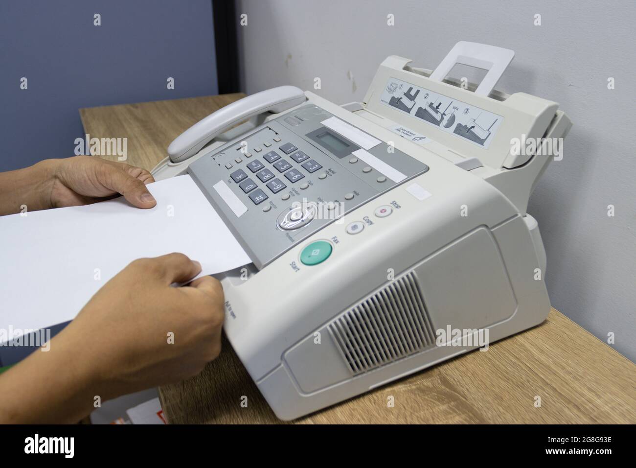 Facsimile transmission hi-res stock photography and images - Alamy