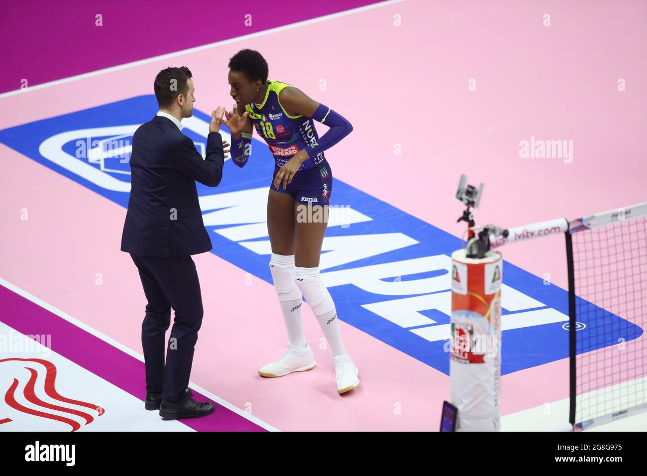 Paola Egonu Team Italy and Imoco Volley Conegliano volleyball player ...