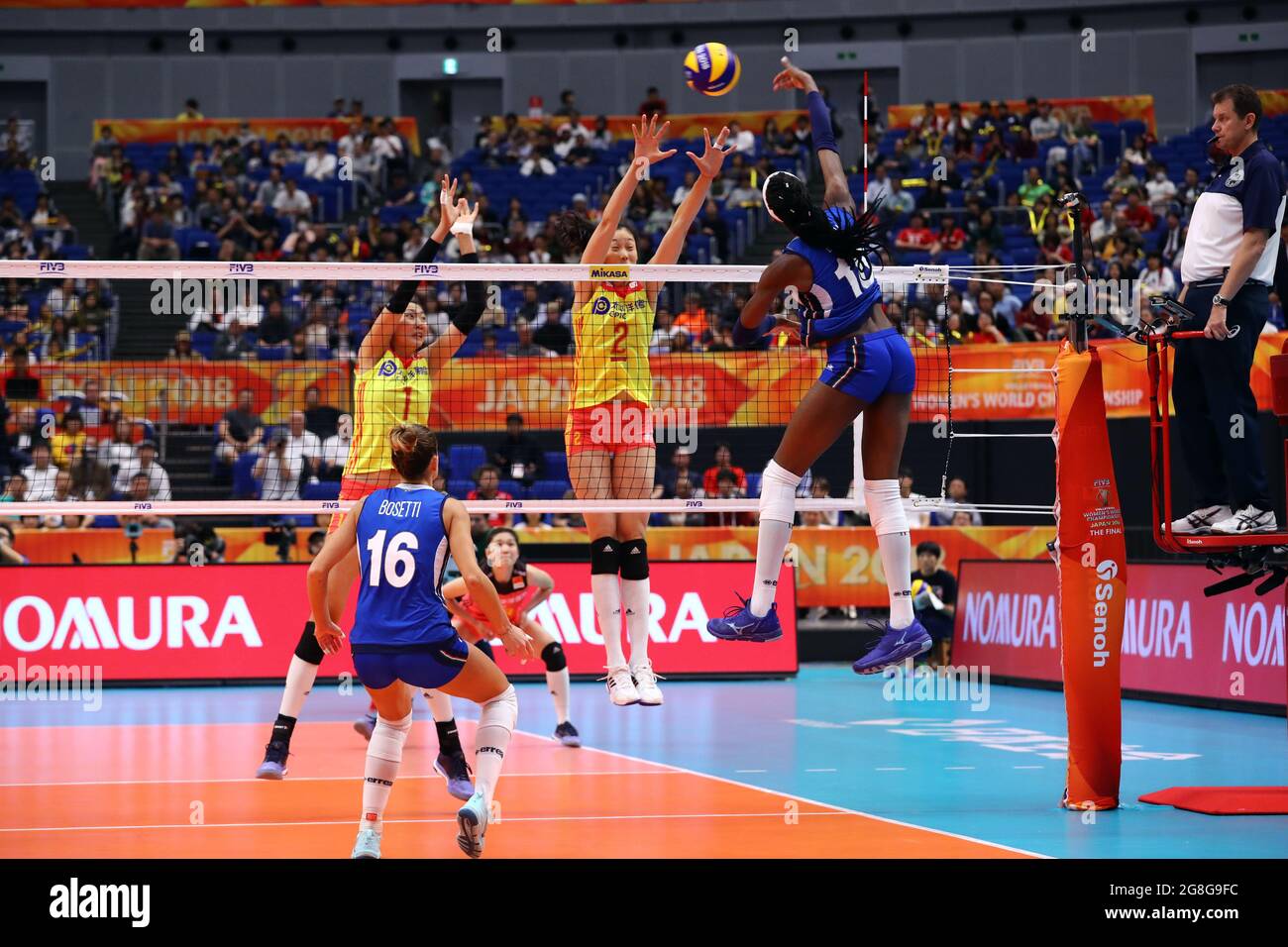 Paola Egonu Team Italy and Imoco Volley Conegliano volleyball player ...