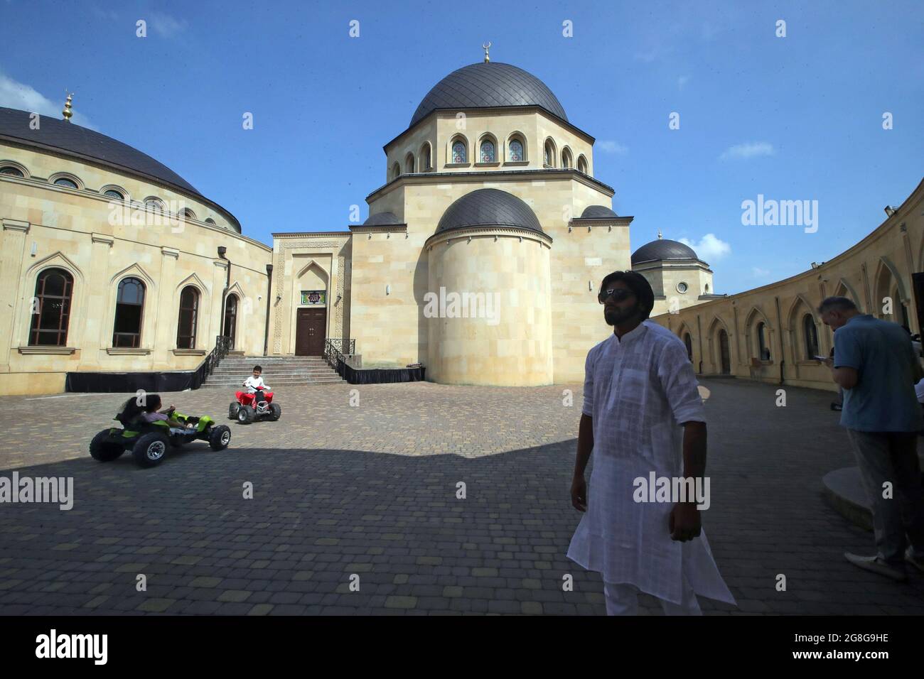 Non Exclusive: KYIV, UKRAINE - JULY 20, 2021 - People visit the Ar ...