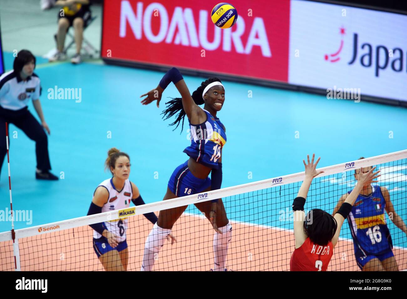 Paola Egonu Team Italy and Imoco Volley Conegliano volleyball player ...