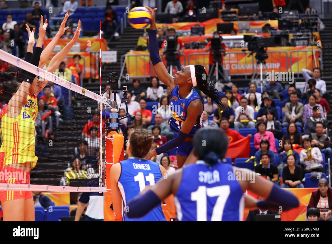 Paola Egonu Team Italy and Imoco Volley Conegliano volleyball player ...