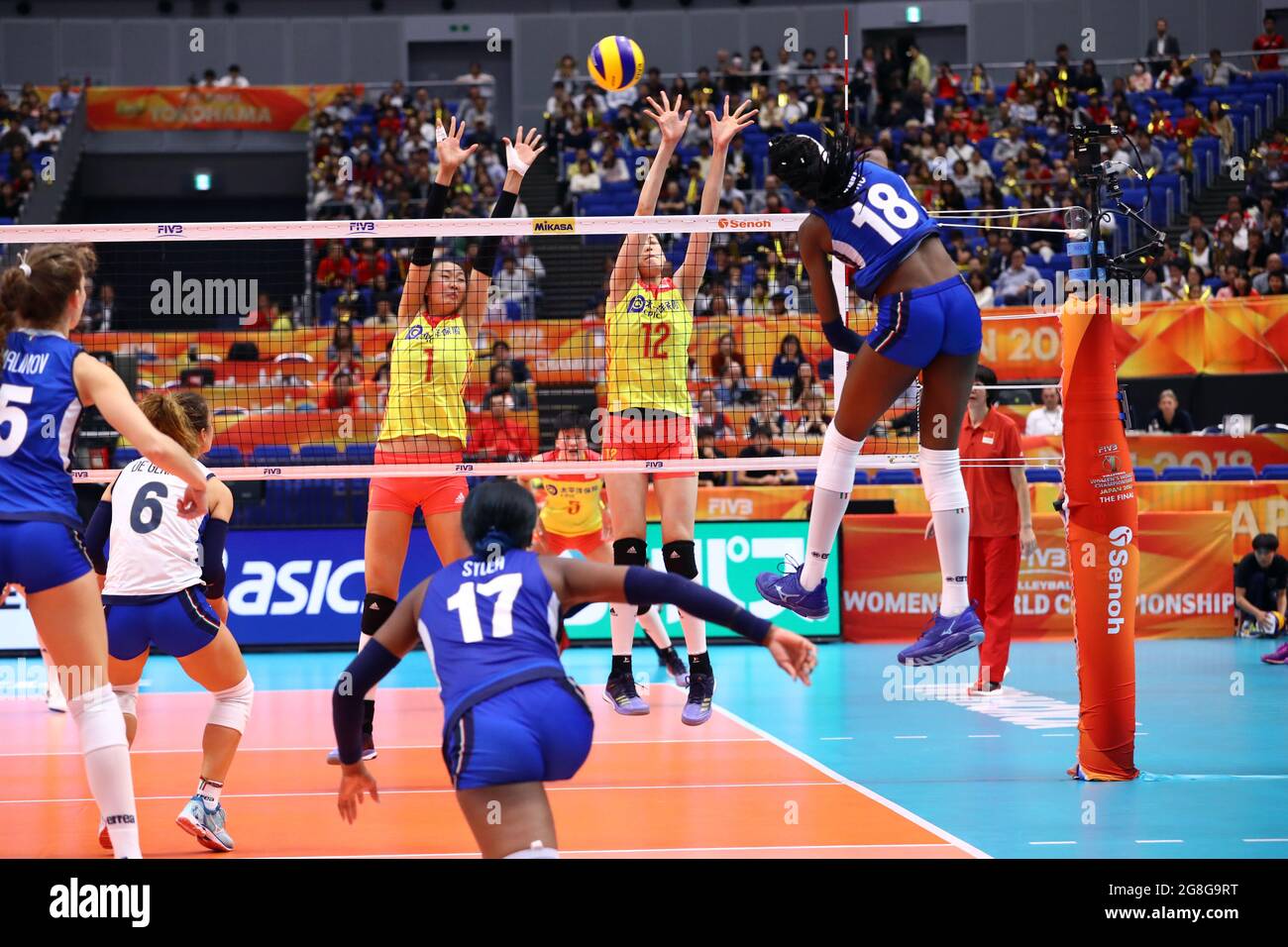 Paola Egonu Team Italy and Imoco Volley Conegliano volleyball player ...