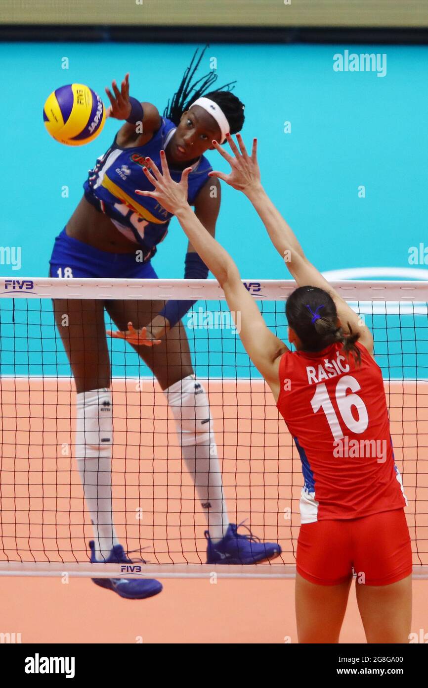 Paola Egonu Team Italy and Imoco Volley Conegliano volleyball player ...