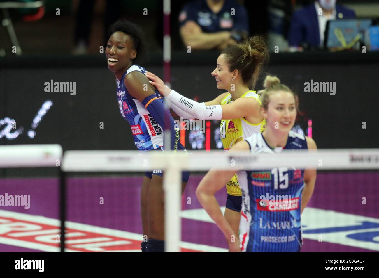 Paola Egonu Team Italy and Imoco Volley Conegliano volleyball player ...