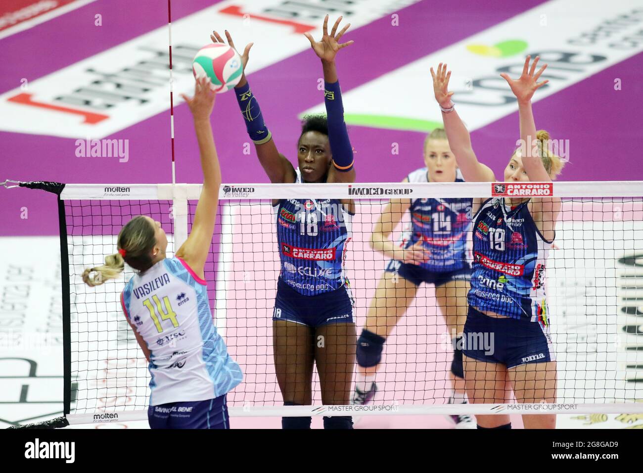 Paola Egonu Team Italy and Imoco Volley Conegliano volleyball player ...
