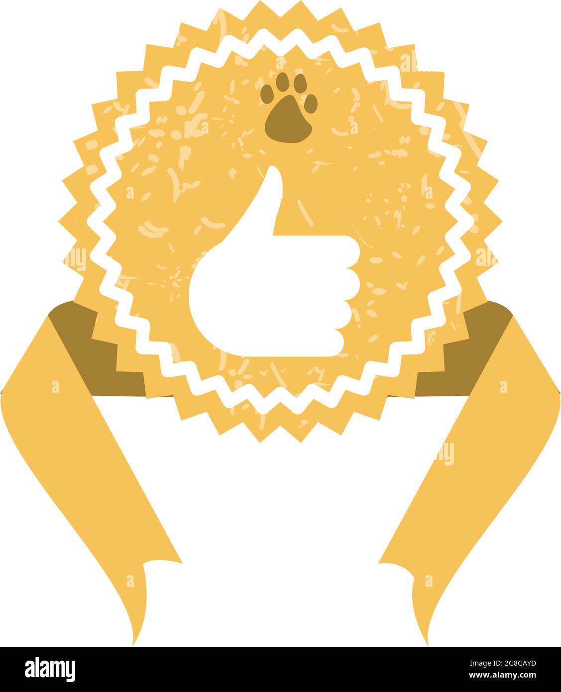 medal pet ribbon Stock Vector Image & Art - Alamy