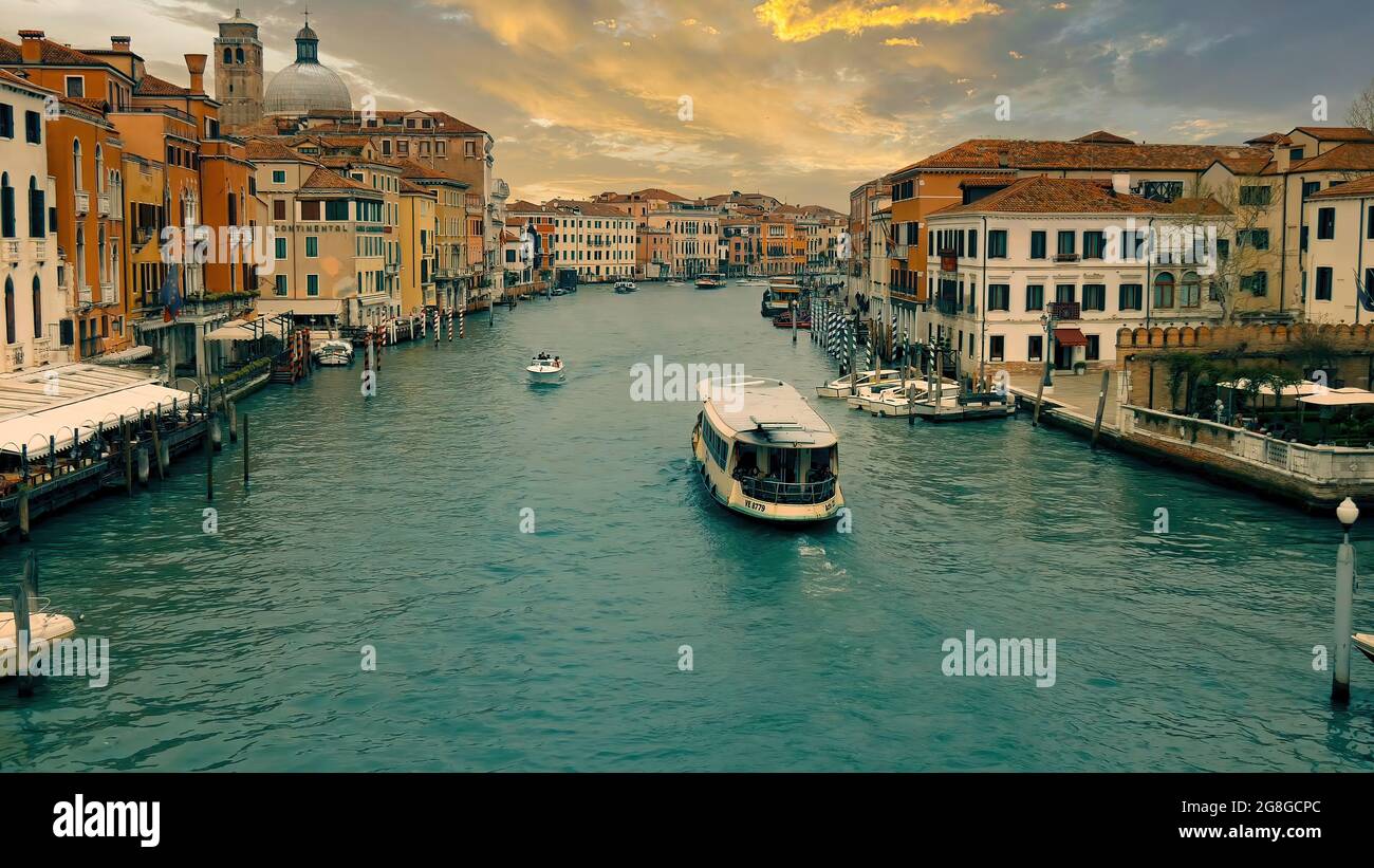 The Grand Canal of Venice Stock Photo - Alamy