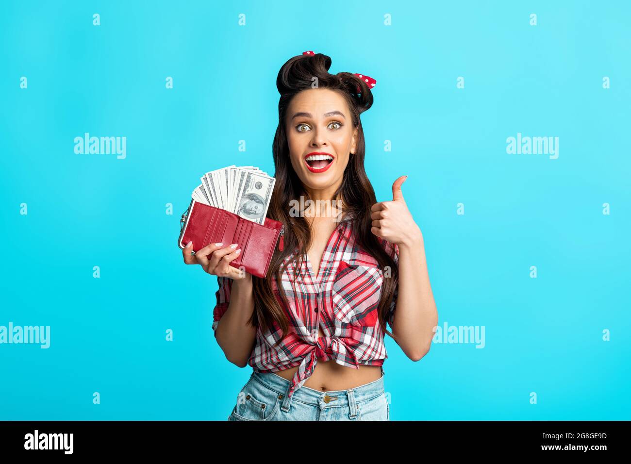 1950s pin up hi-res stock photography and images - Alamy