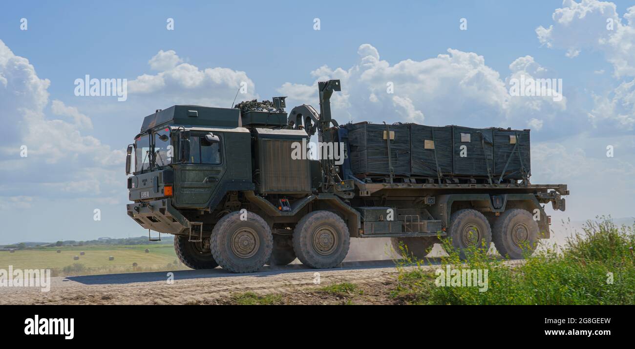 British army MAN SV 8x8 Enhanced Pallet Load System (EPLS) that is ...