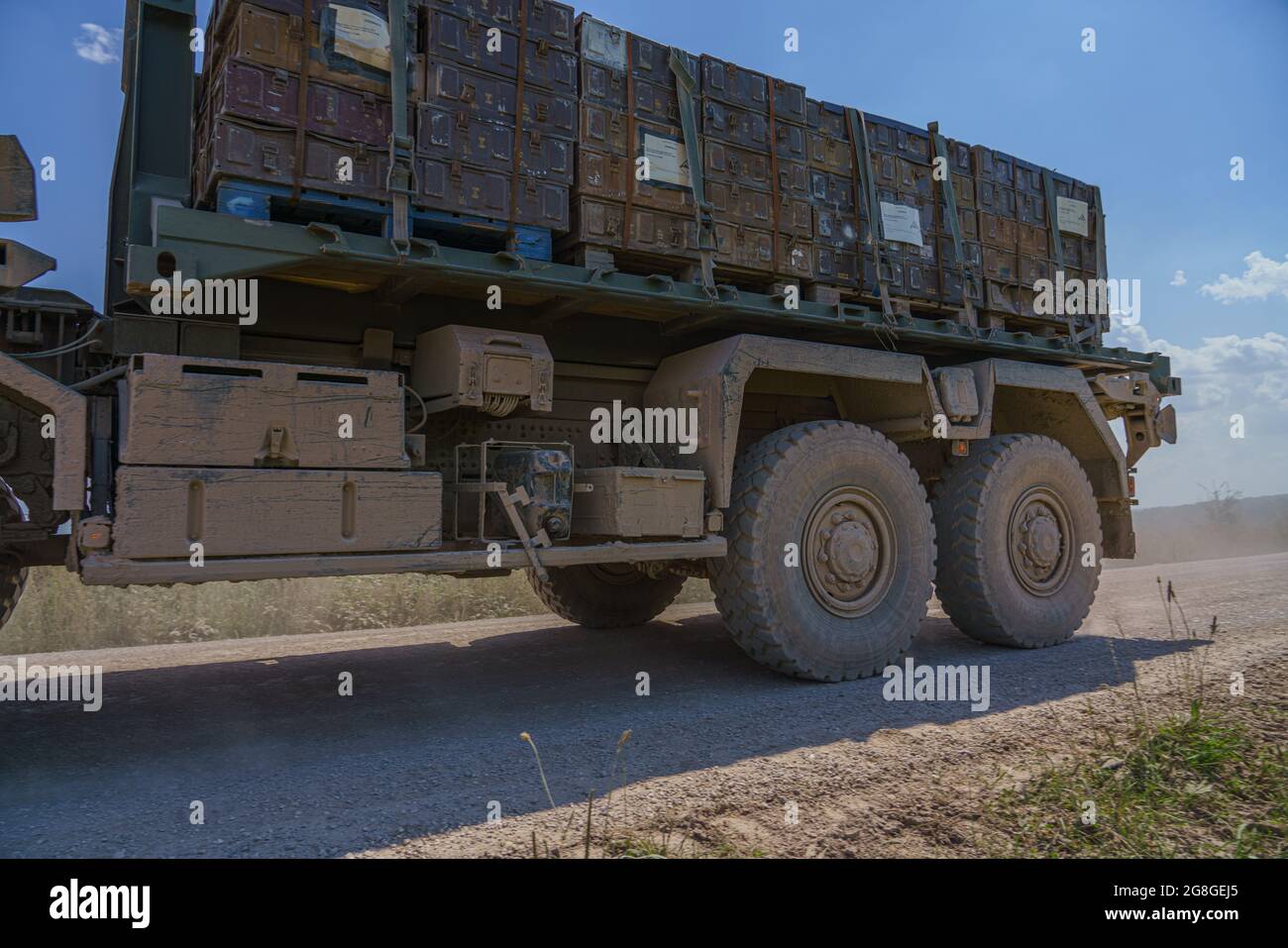 British army MAN SV 8x8 Enhanced Pallet Load System (EPLS) that is ...